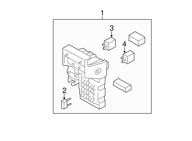 2013-2016 Subaru Junction Block 82201FJ111 | Subaru Parts Store
