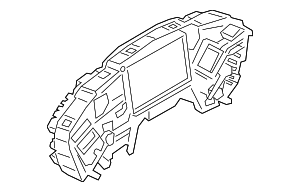 2020-2024 Ford Escape Instrument Cluster LJ6Z-10849-BEA | QuirkParts