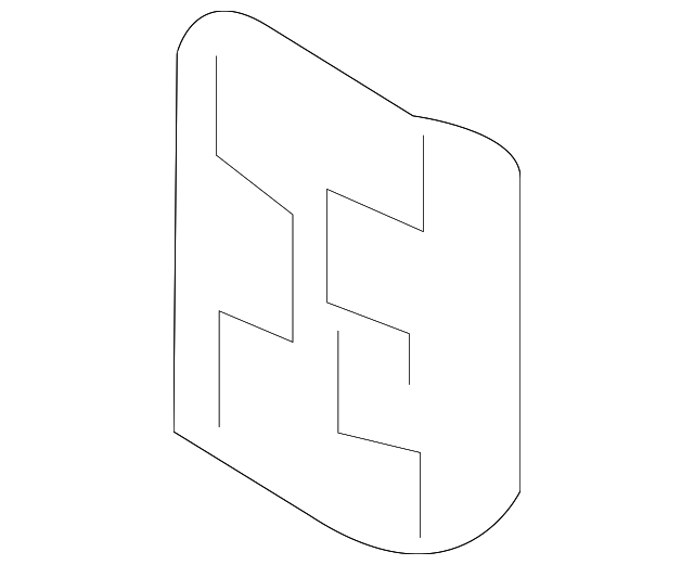 2007-2025 Mazda Quarter Panel Nut Plate D350-70-46X | RealMazdaParts.com