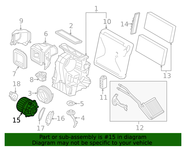Genuine BMW 64-11-9-297-752 | Blower Motor | FREE Shipping on Most ...
