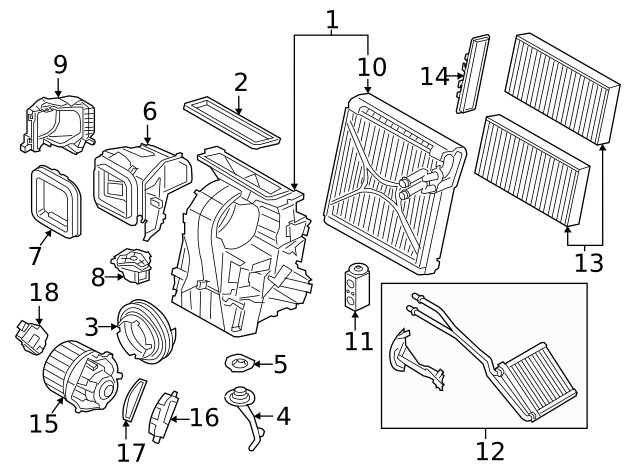 64-11-9-297-735 - Filter Cover - 2014-2021 BMW | Buy BMW Parts Now