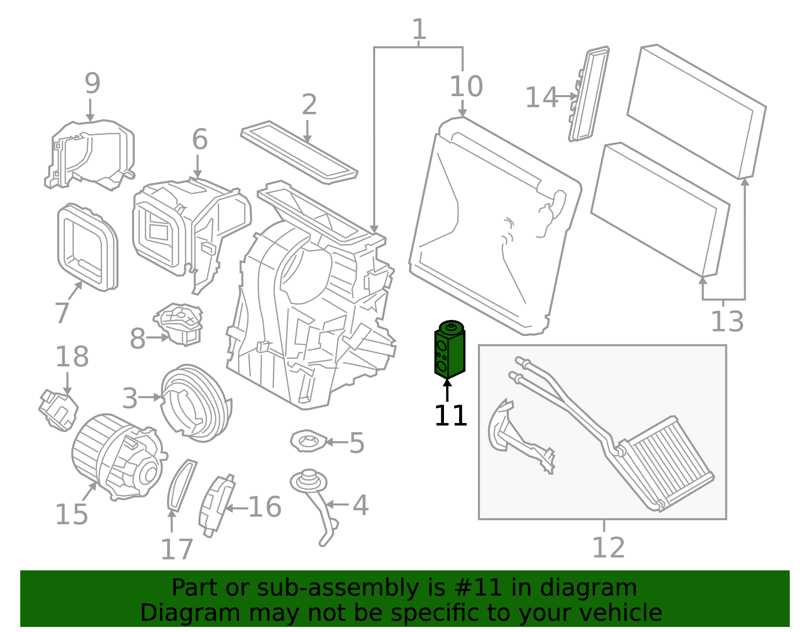 64-11-6-845-415 - 2016-2024 BMW - Expansion Valve | BMWPartsHub
