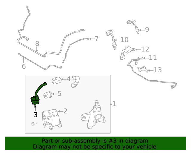 2021-2024 Land Rover Vapor Canister Purge Solenoid LR174893 | OEM Parts ...