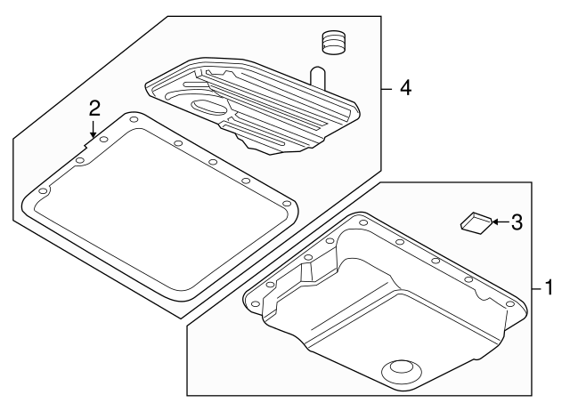 1984-2014 GM Automatic Transmission Fluid Pan Gasket 8654799 GM ...