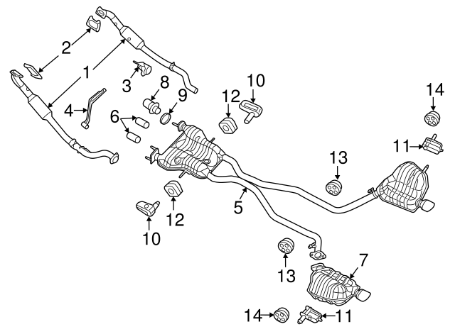 2014-2019 Jeep Grand Cherokee Resonator - Driver's Side (LH) 68276649AA ...