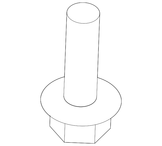 2002-2023 Toyota Mud Guard Screw 9015960603 | Toyota Parts Center