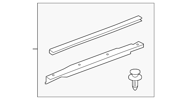 2014-2021 Toyota Tundra Sight Shield 53808-0C020 | Toyota Parts Center