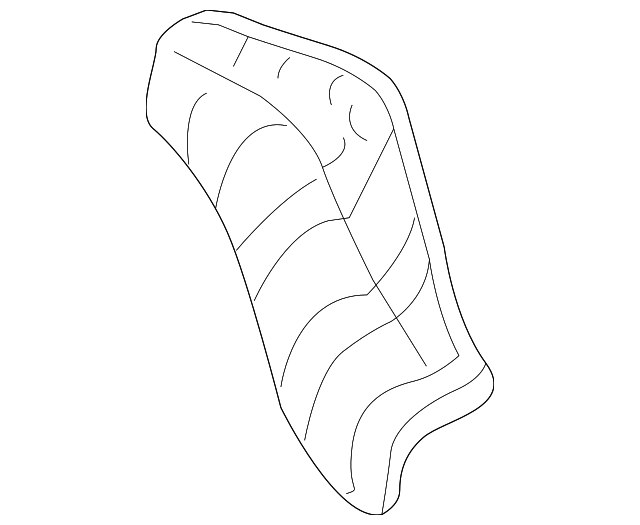 Genuine Toyota Front Shield part# 53895-0C030 for 2014-2021 Toyota ...