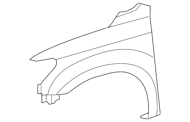 2014-2021 Toyota Tundra Fender 53812-0C050 | Toyota Parts Center