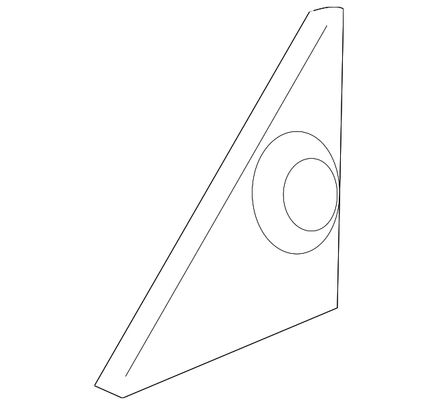 4518810223 - Upper Molding 2008-2016 Smart Fortwo | Mercedes-Benz USA Parts