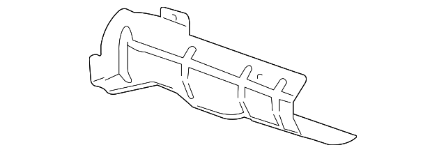 2010-2019 GM Steering Gear Heat Shield 25991723 | Auto Parts Express