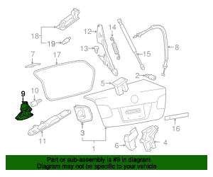 2005-2010 Volkswagen Jetta Lock Cylinder Assembly 1T0-827-573-E ...