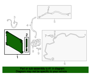 88460-10320 - Condenser Assembly - 2016-2022 Toyota | OEM Genuine ...