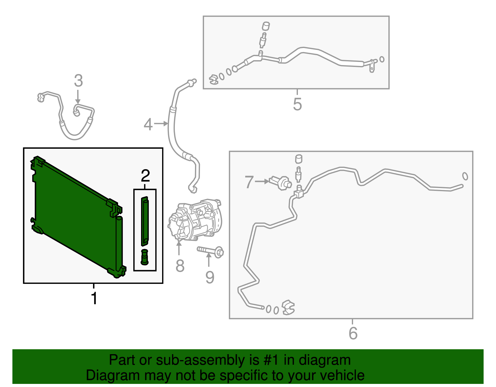 88460-10320 - High-Quality Condenser Assembly for 2016-2022 Toyota ...