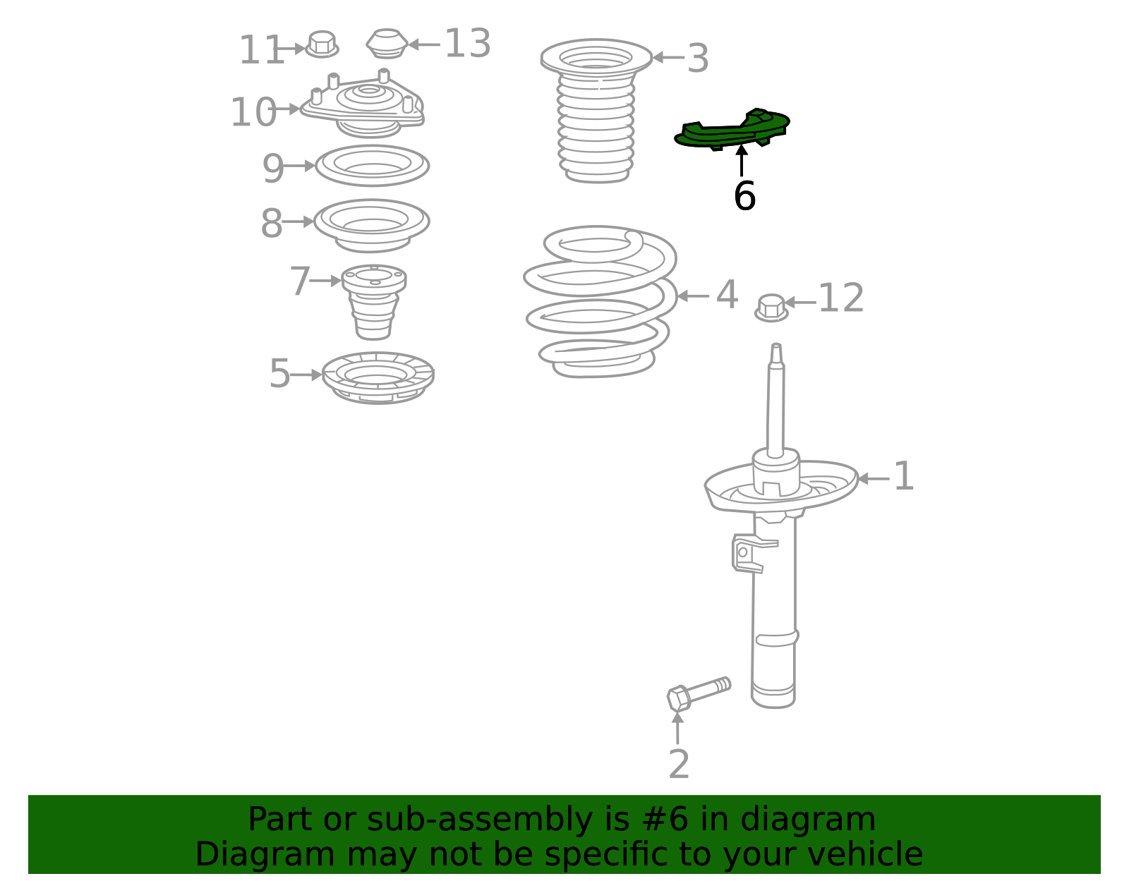51684-T20-A01 - 2022-2025 Honda Civic - Coil Spring Insulator | Genuine ...