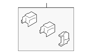 2012-2022 Volkswagen Relay Plate 4H1-937-527 | VW Direct Auto Parts