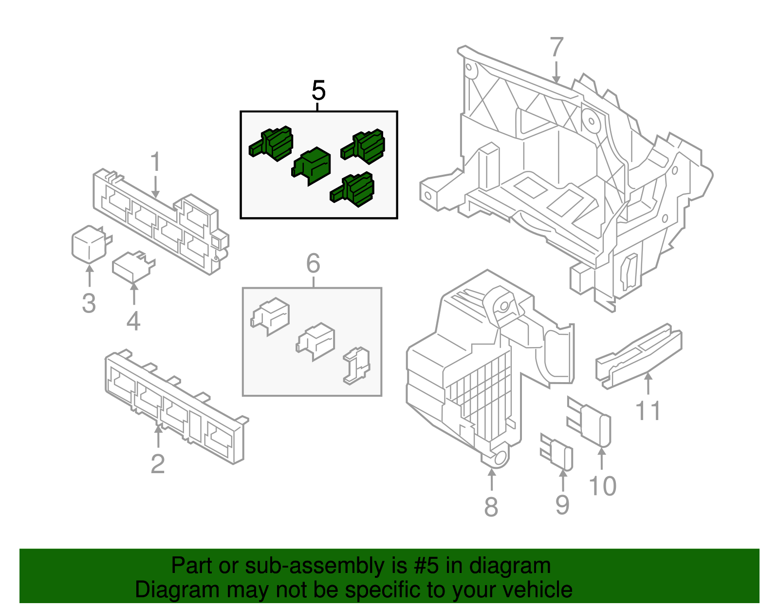 2012-2022 Volkswagen Relay Plate 4H0-937-529 | OEM Parts Online