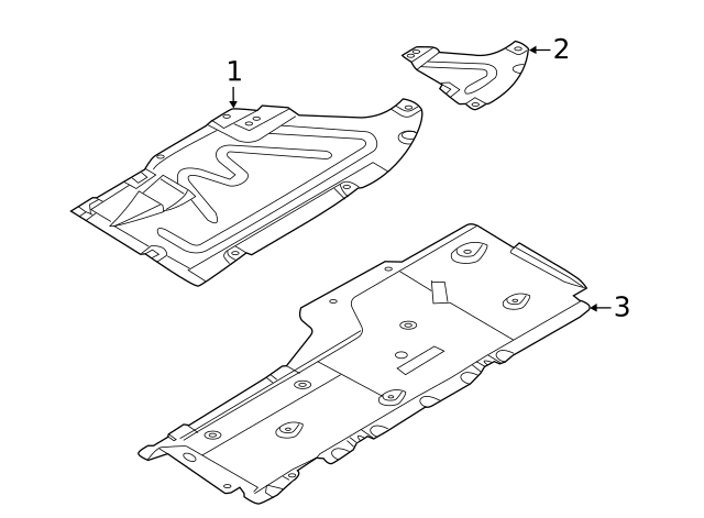 Genuine BMW 51-75-7-171-567 | Under-Body Shield Clip | FREE Shipping on ...
