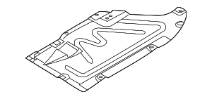 51757164156 - 2006-2009 BMW Under-Body Shield (51-75-7-164-156) | BMW ...