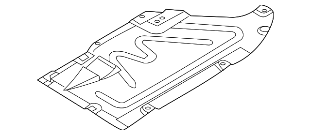 51-75-7-164-156 - Under-Body Shield - 2006-2009 BMW | BMWPartsHub