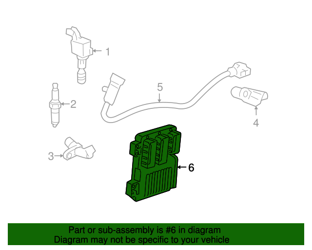 12612397 Module - New OEM Part From GM Parts Direct | GM Parts Store