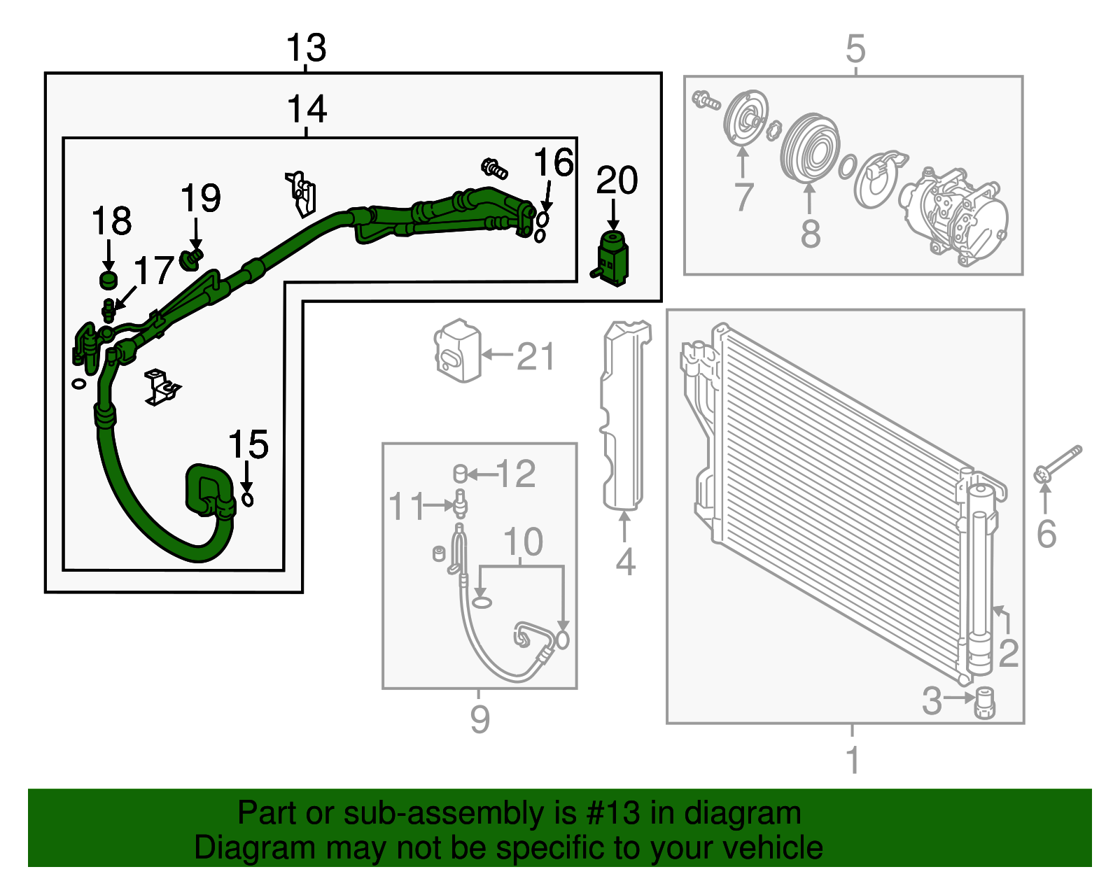97775-3S700 - Return Line Assembly 2014-2015 Kia Optima | Kia.Parts Store