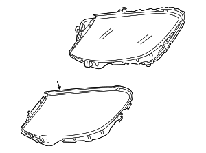2014-2017 Mercedes-Benz Composite Assembly - Left 222-906-21-04 ...