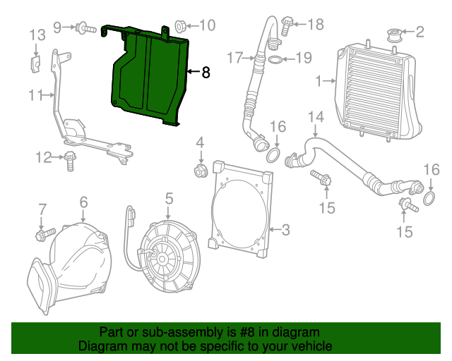 204-500-03-31 - Upper Bracket 2012 Mercedes-Benz C 63 AMG® | Mercedes ...