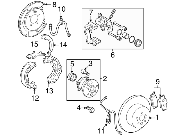 2007-2012 Lexus ES350 Splash Shield 46503-06040 | LexusOfKendall
