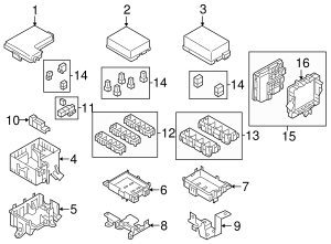 2009-2024 Nissan Fuse Holder 24380-CF000 | AutoNationParts.com