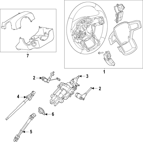 Steering Column for 2022 Ford F-150 | Blue Springs Ford Parts