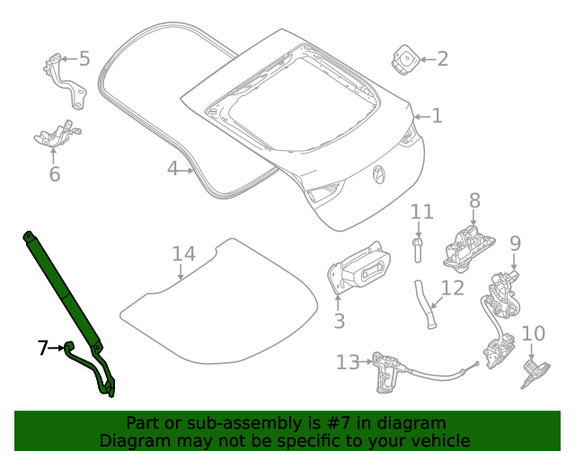 167-890-36-00-64 - Lift Cylinder 2021-2023 Mercedes-Benz | Mercedes ...