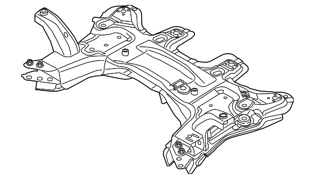 2020 Jeep Compass Engine Cradle 68371783AB | TascaParts.com