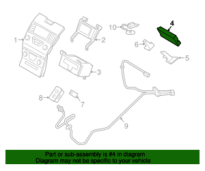 Genuine OEM Ford Part - Module FR3Z-14D212-C | Genuine OEM Ford Parts ...