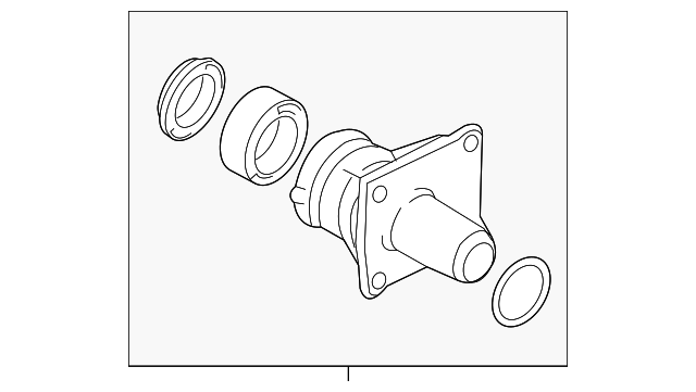 Genuine BMW 31-50-7-587-861 | Support Bracket | FREE Shipping on Most ...