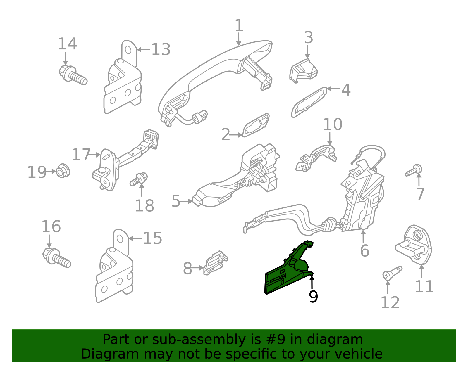 83472-K0000 - Latch Assembly Retainer 2020-2025 Kia Soul | Kia.Parts Store