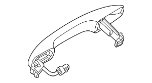 2020-2023 Kia Soul Handle, Outside 83651-K0010 | QuirkParts