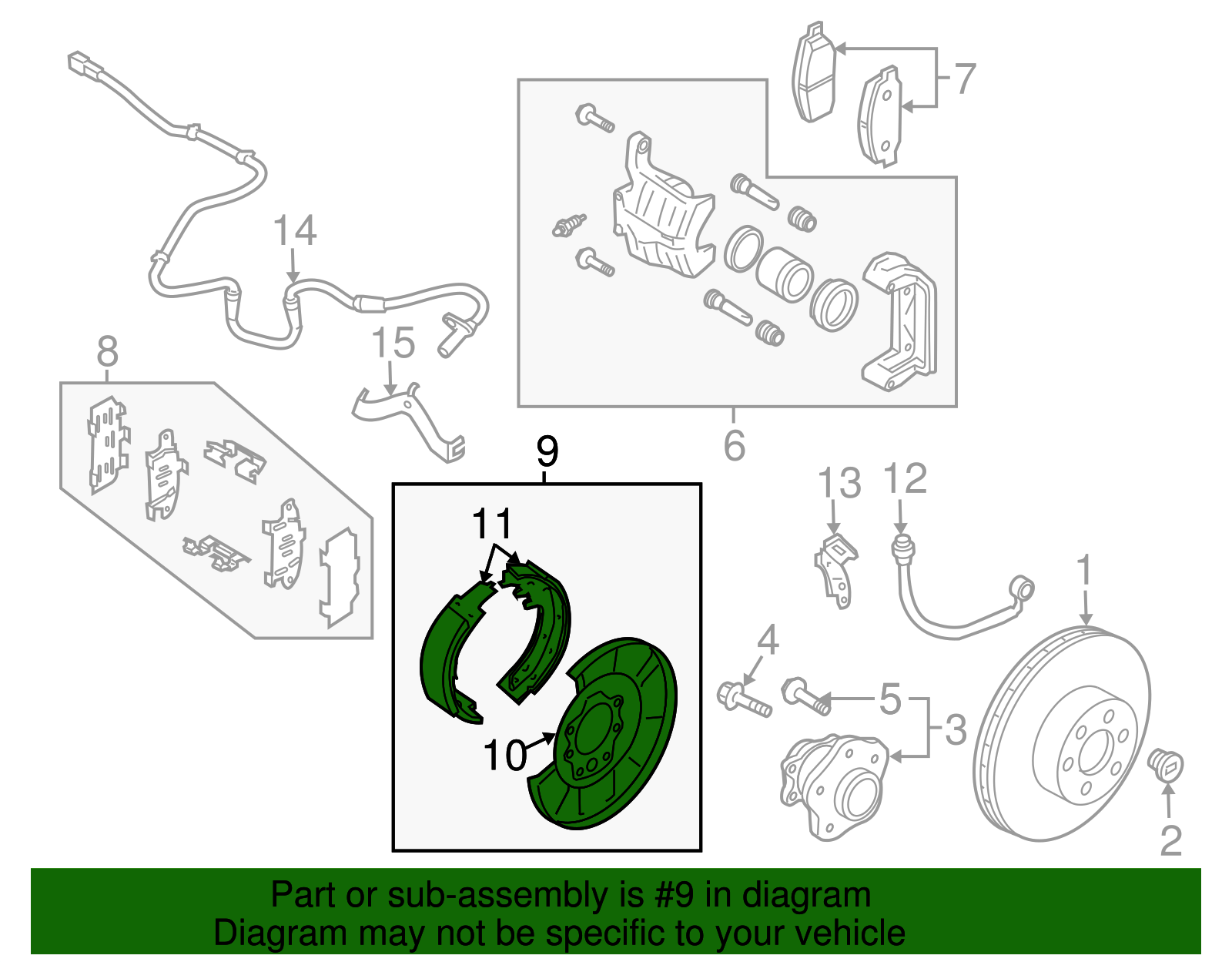 2015-2020 Nissan Rogue Parking Brake 44010-4BA1A | Ziegler Nissan of ...