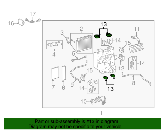 2007-2017 Lexus Servo 87106-50370 | OEM Parts Online