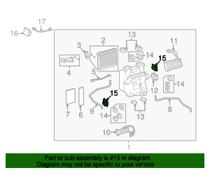 2013-2021 Lexus HVAC Air Inlet Door Actuator 87106-50550 ...