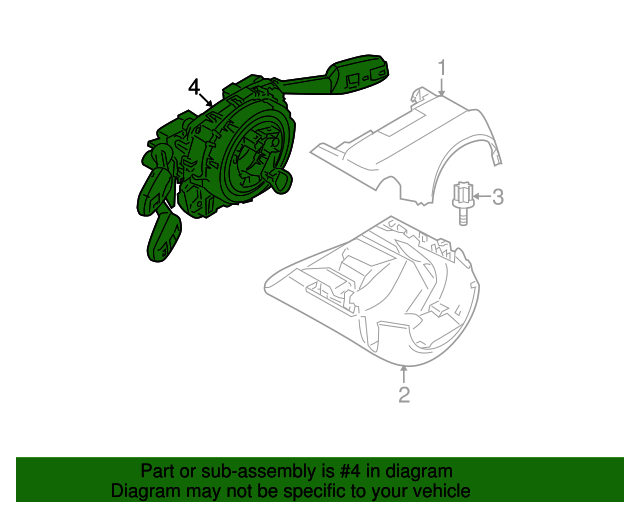 61-31-9-169-072 - Multi-Function Switch 2006-2021 BMW | AutoNationParts.com