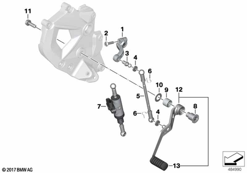 Outside Shift-Control Components for 2022 BMW-Motorrad F900XR | BMW ...