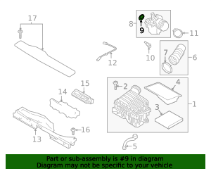 2013-2025 Volkswagen Connector Tube Gasket WHT-001-386 | OEM Parts Online