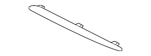 177-888-13-00-64 - Center Molding Trim 2019-2023 Mercedes-Benz ...