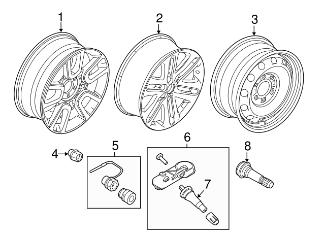 2010-2014 Ford F-150 20\ Wheel AL3Z-1007-H | Village Ford