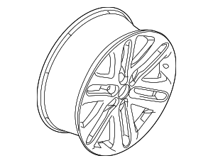 2013-2014 Ford F-150 Wheel, Alloy DL3Z-1007-C | OEM Parts Online