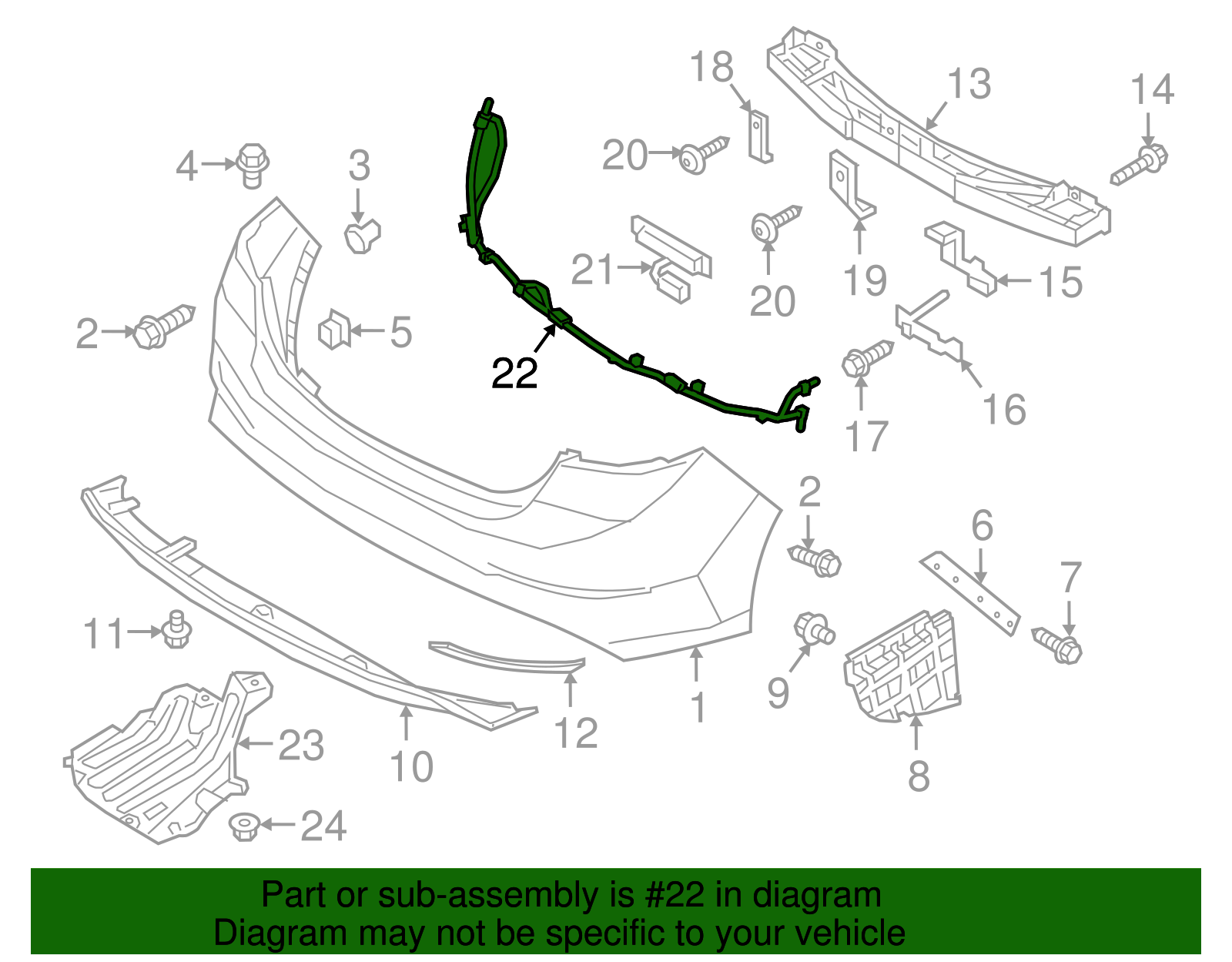 91890-F2080 - Keyless Entry Antenna Connector 2017-2018 Hyundai Elantra ...