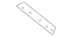 Genuine Side Retainer for 2017-2018 Hyundai Elantra | Part# 86614-F2000 ...