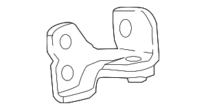 2017-2020 Jeep Upper Hinge - Passenger Side (RH) 68306524AA ...