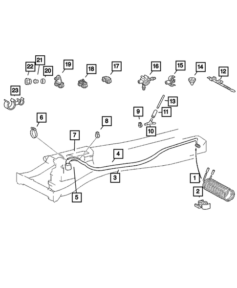 Fuel Lines for 2003 Dodge Sprinter 2500 | Steve White Parts